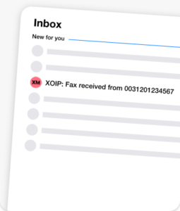 Send and receive fax online! (Free) subscriptions available. - XOIP